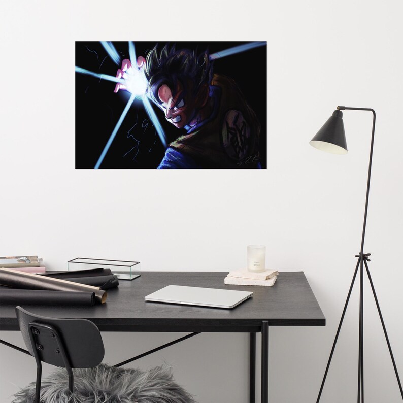 The Fallen Warrior Future Gohan Poster by S2K - Etsy