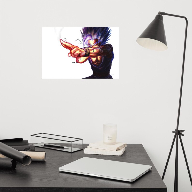 The Beast Awoken Beast Gohan Poster by S2K White Background Variant - Etsy