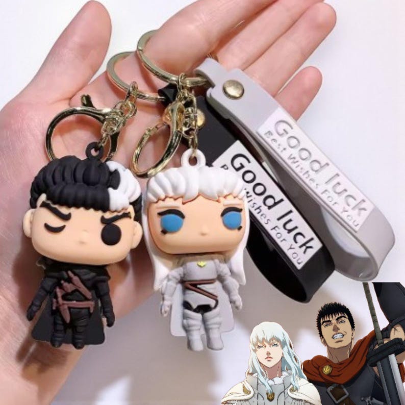 Berserk Keychain, Anime Guts Berserk Keychain, Gift for Anime Lover - Etsy