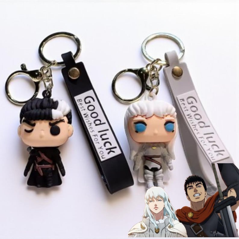 Berserk Keychain, Anime Guts Berserk Keychain, Gift for Anime Lover - Etsy