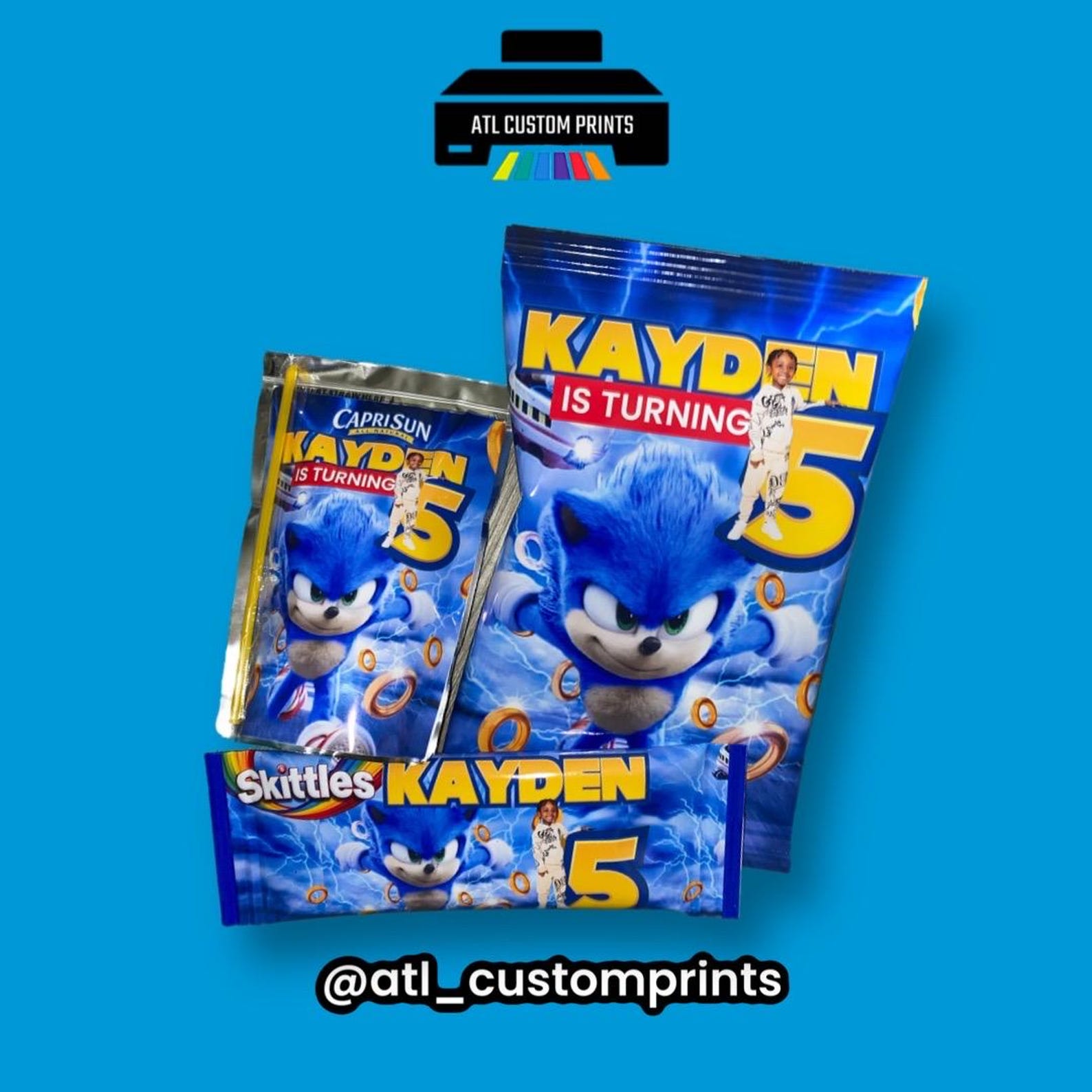 Capri Sun and Kool-aid Jammers Party Favor Editable Template - Etsy