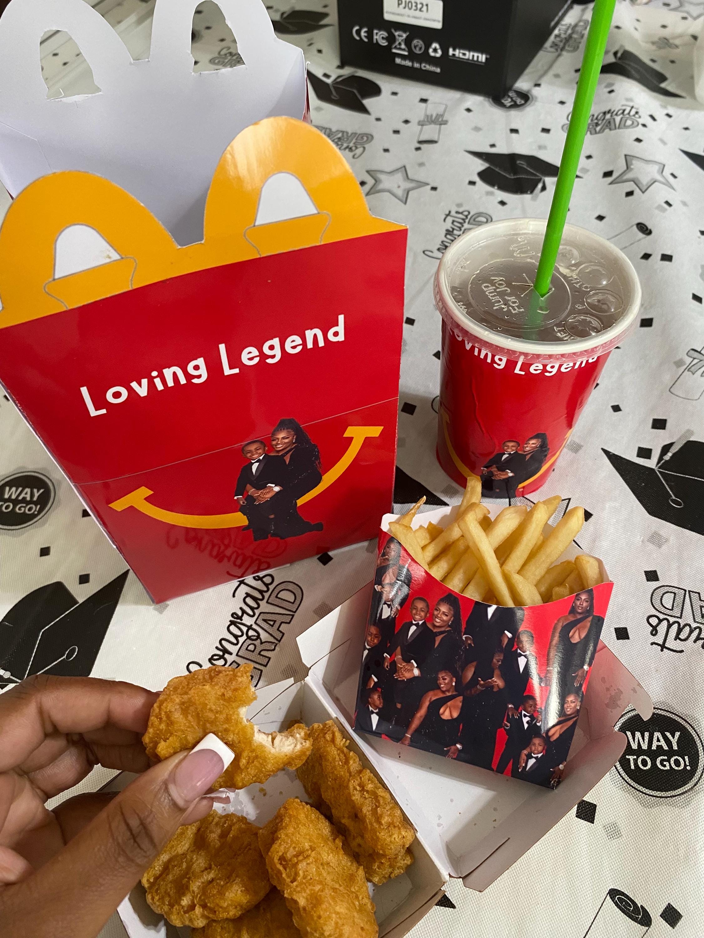 Custom Happy Meal Template - Etsy
