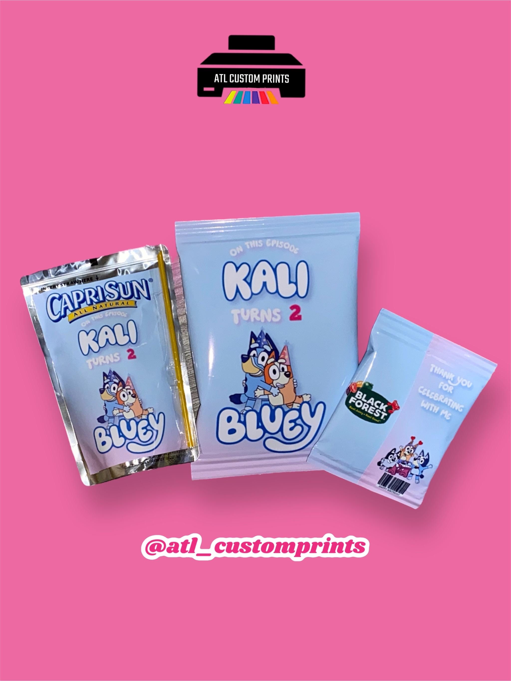 Capri Sun and Kool-aid Jammers Party Favor Editable Template - Etsy