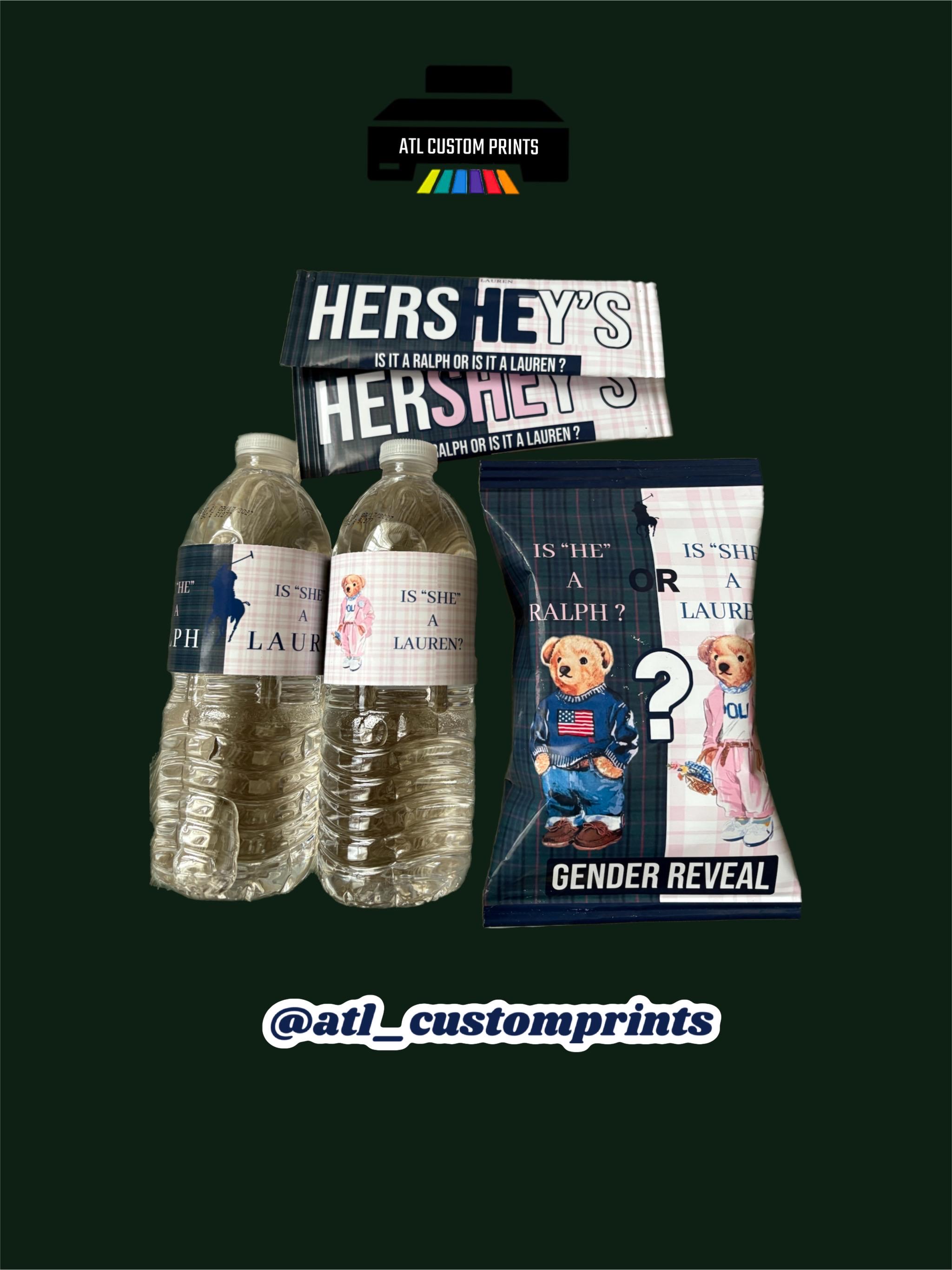 Ralph Lauren Gender Reveal Treat Package - Etsy