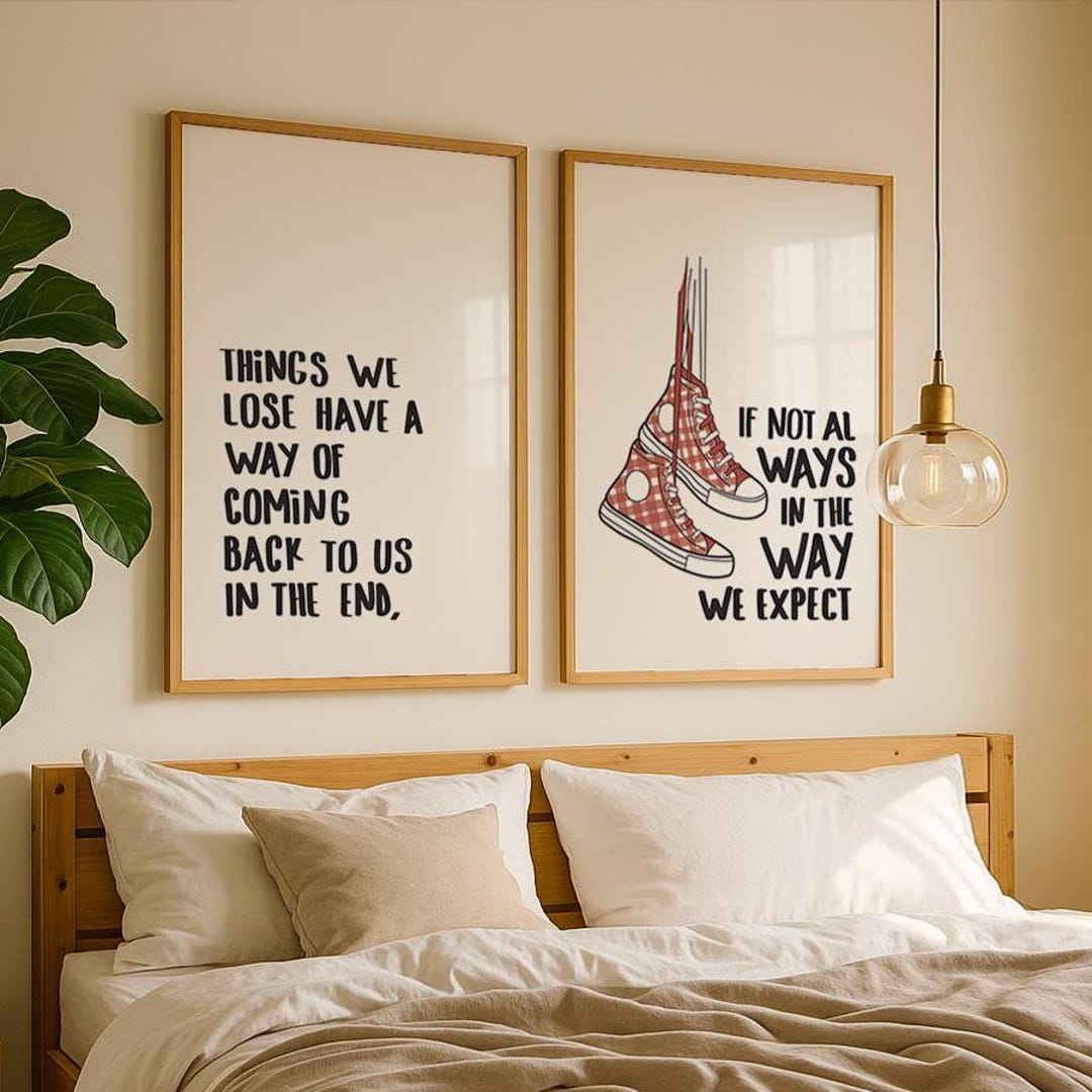 Luna Lovegood Quote Print Set of 2 | Harry Potter Wall Art, Converse ...