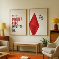 The Sims Tattoo Inspired Flash Sheet Print - Etsy Canada