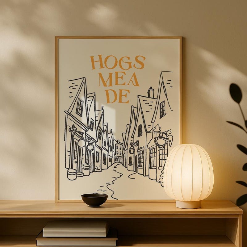 Hogsmeade Poster - Etsy
