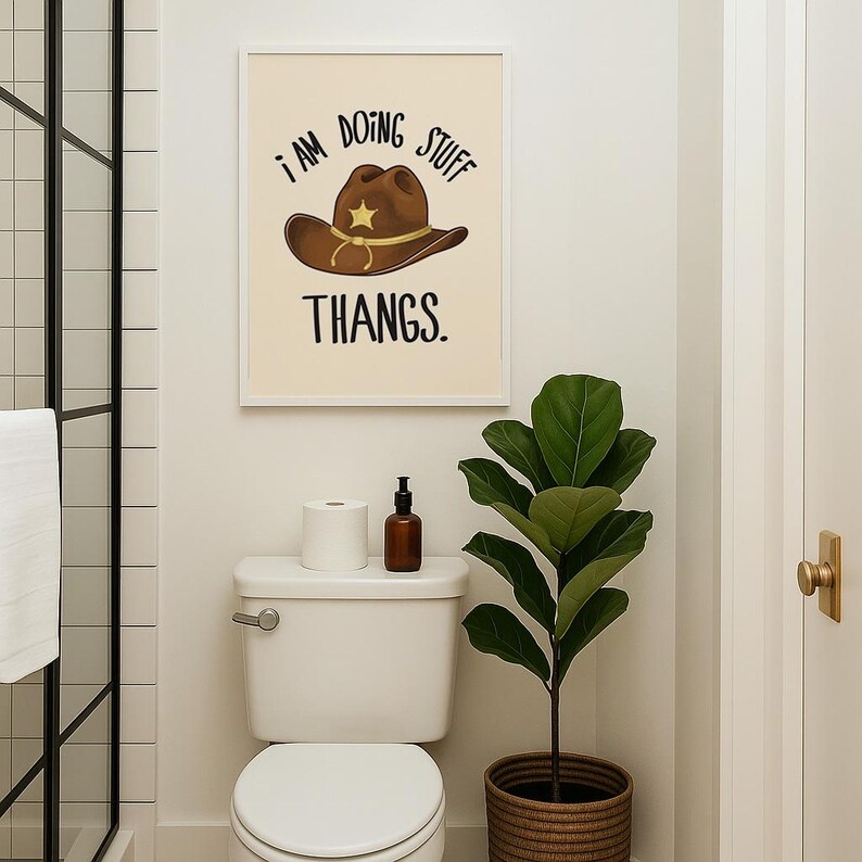 The Walking Dead Rick Grimes Cowboy Hat Wall Art | Stuff and Thangs ...