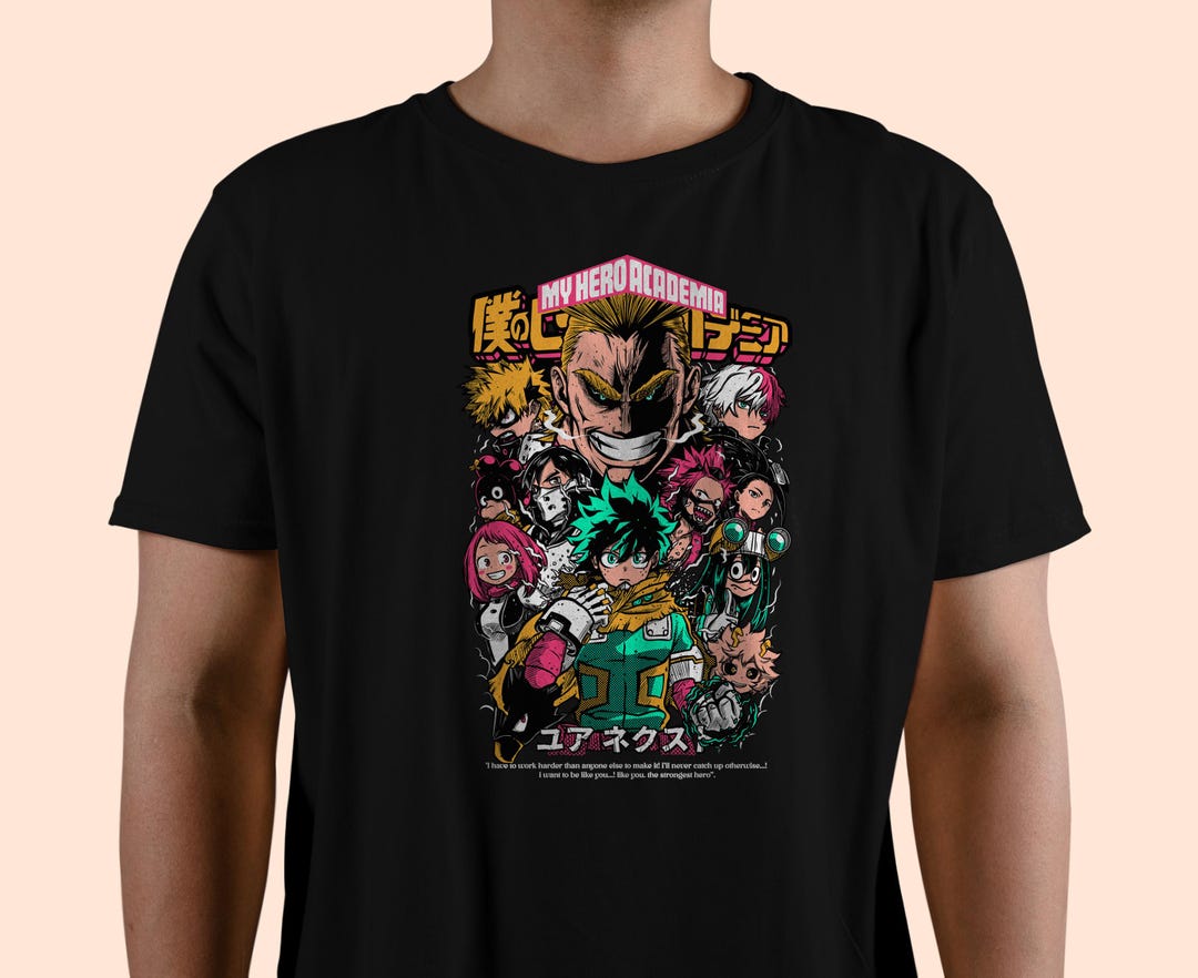 My Hero Academia Shirt, MHA Shirt, Anime Manga Shirt, Anime Lovers ...