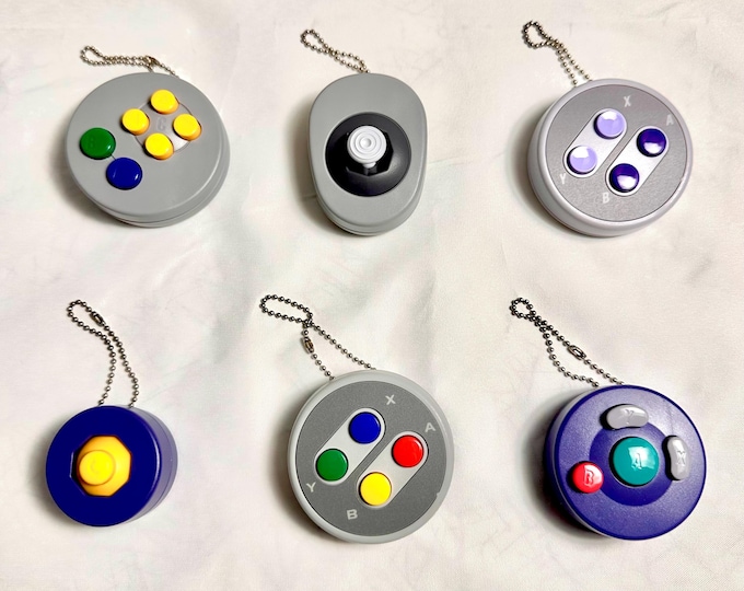 Nintendo Controller Button Keychains | Volume 2 Collection | Gamecube ...