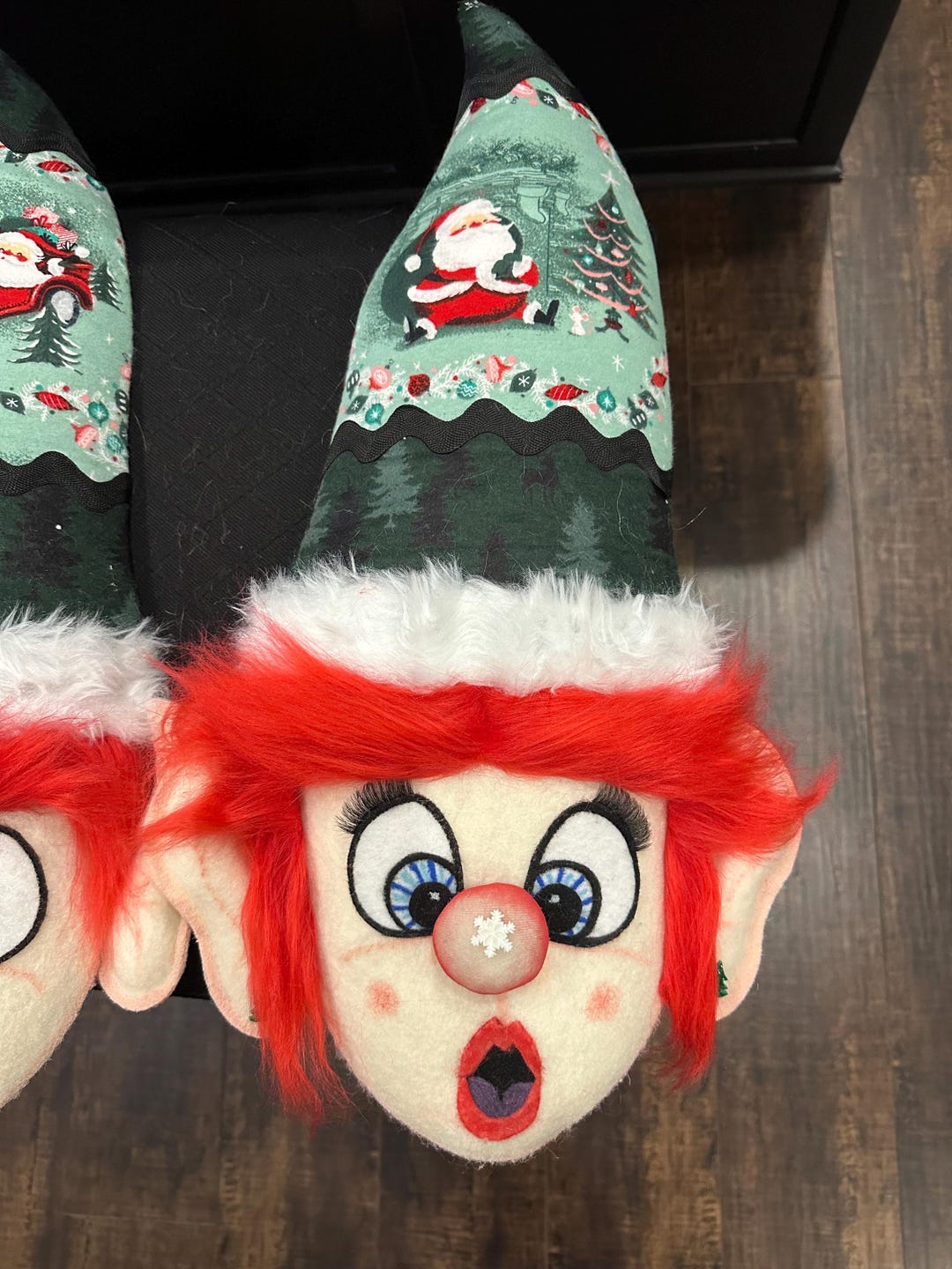 Elf Wreath Attachment Holiday Christmas Wall Decor, Wreath, Swag Decor ...