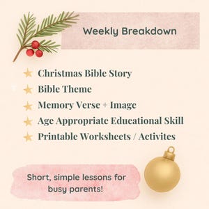 Toddler Advent Bible Curriculum • Advent Nativity Lessons & Scripture ...