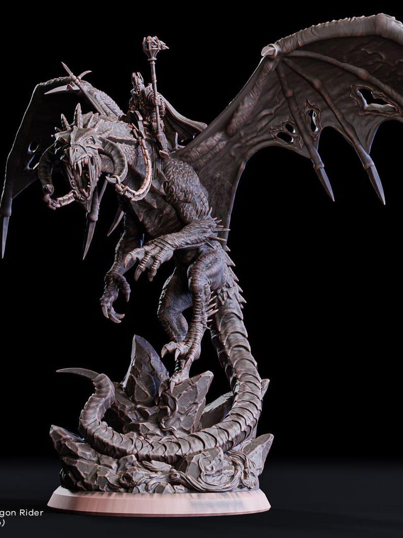 3d Stl Model,3d Printer Files,3d Dragon Model,3d Fantasy Figure,stl for ...