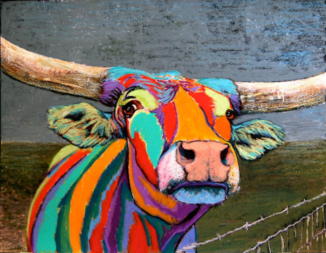 Dexter the Texas Longhorn - Etsy