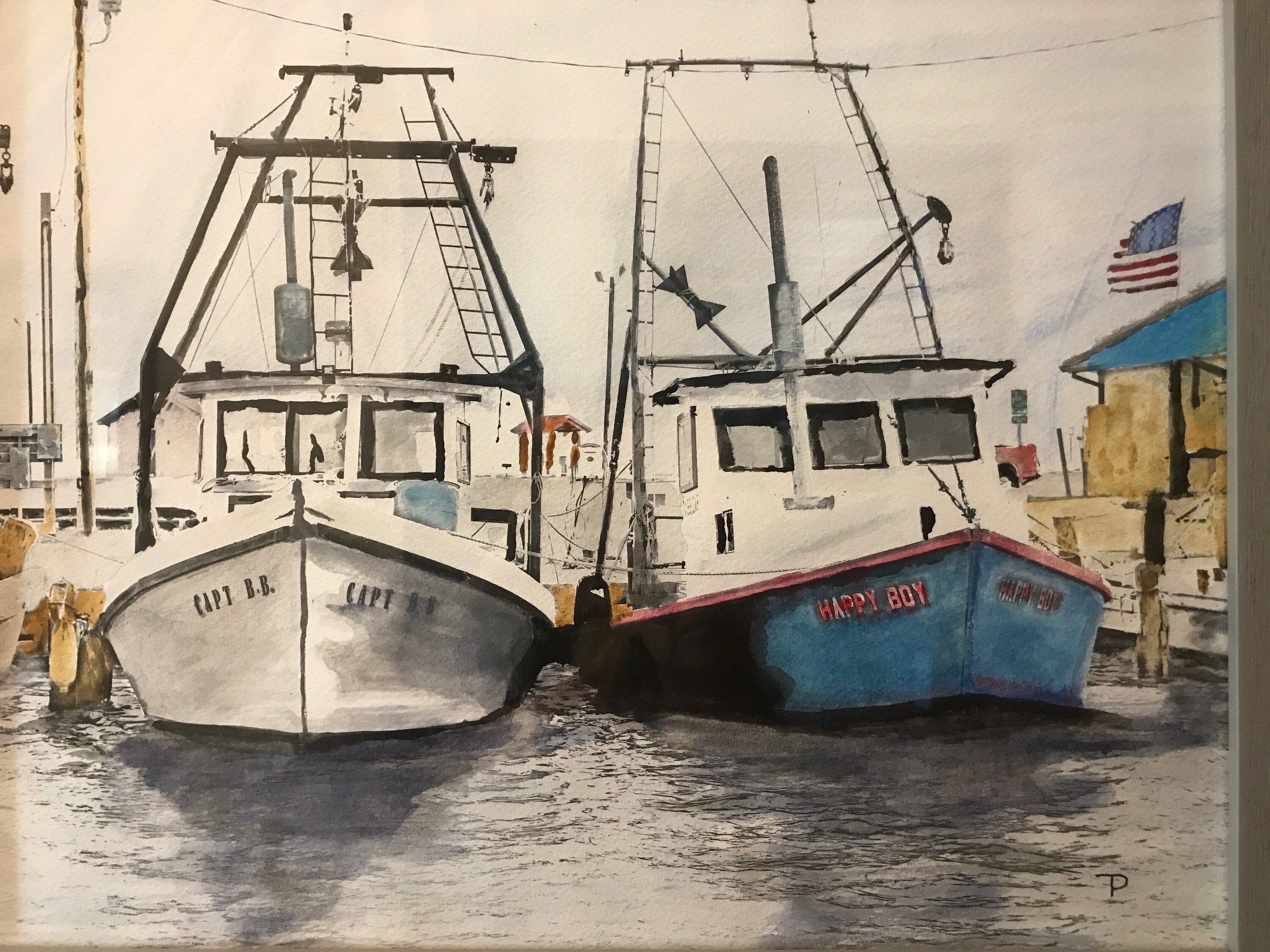 Shrimp Boats Rockport Texas