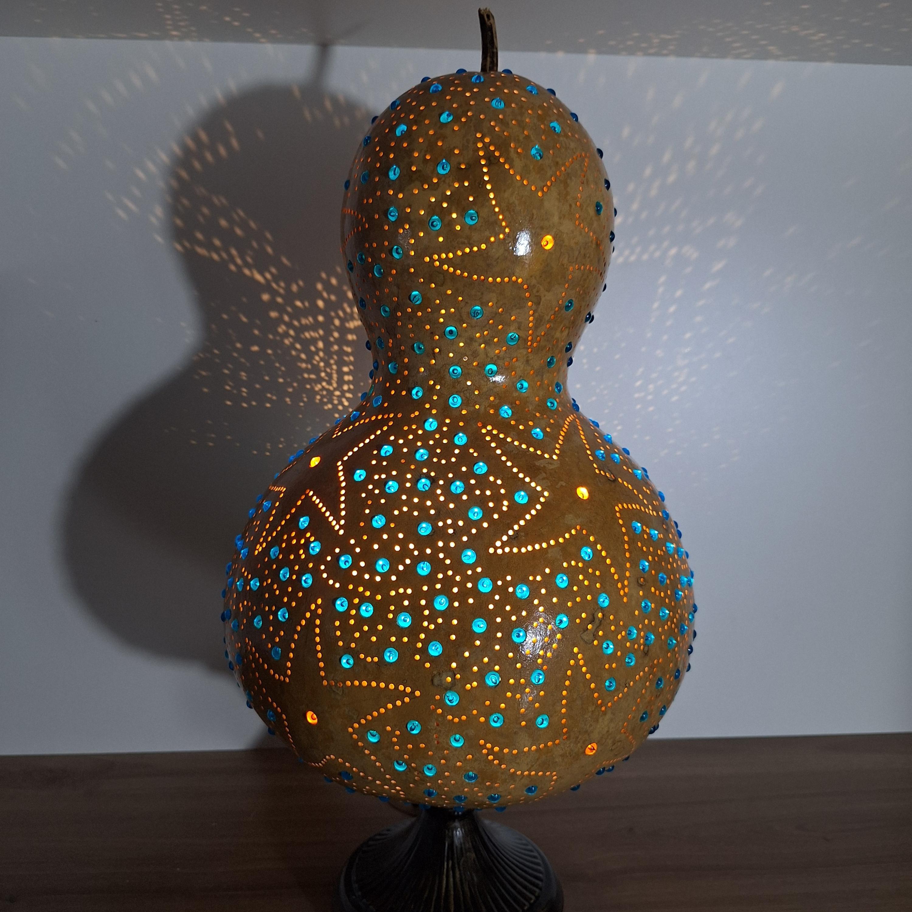 Gourd Lamp Above the Stars Lamp Lamp Shade Lamp Special Design Handmade ...