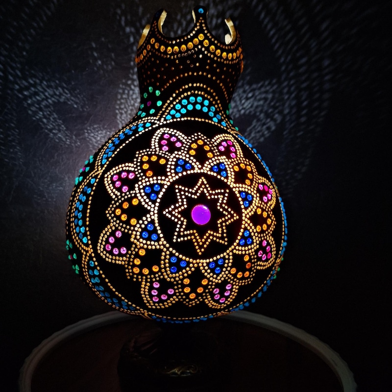 Gourd Lamp - Etsy