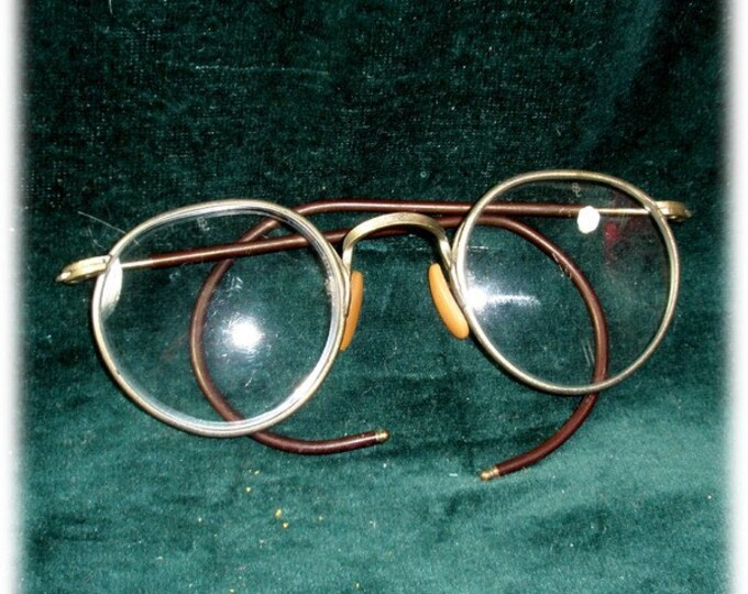 Vintage Bausch Lomb Wire Rim Safety Glasses Goggles Steampunk Etsy