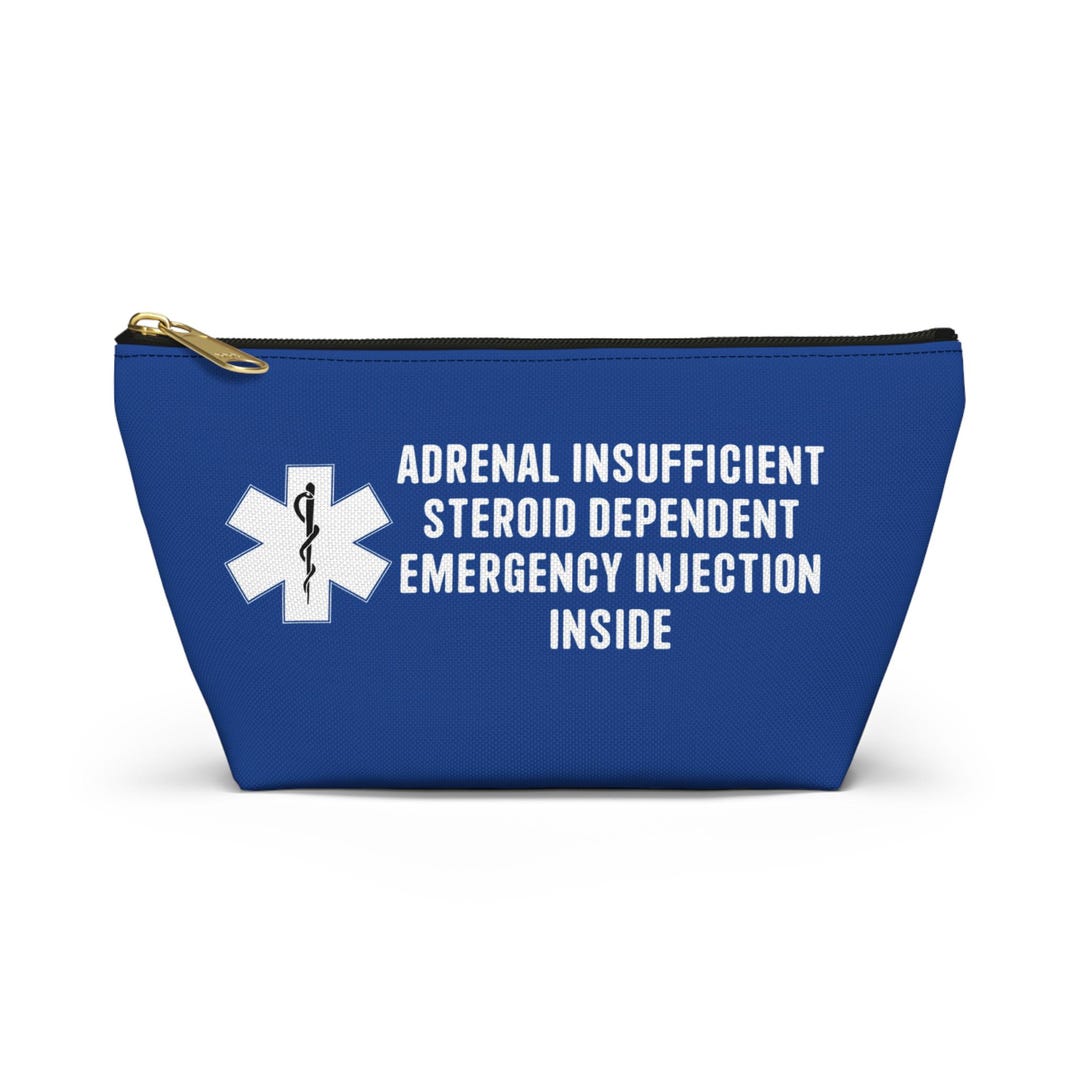 Adrenal Insufficiency Kit, Emergency Steroid Bag, Addison's Disease ...