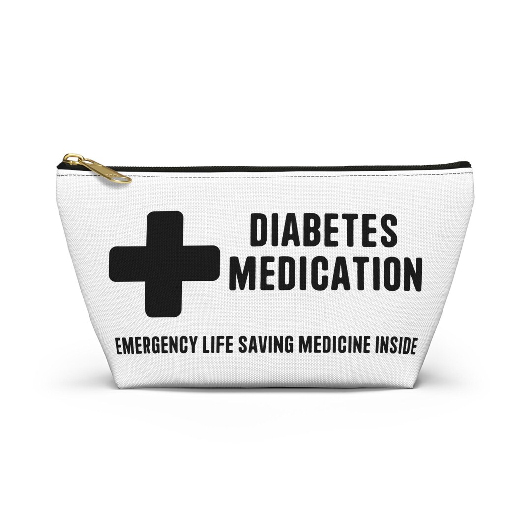 Diabetes Emergency Kit Pouch, Insulin Travel Bag, Medical Diabetes ...