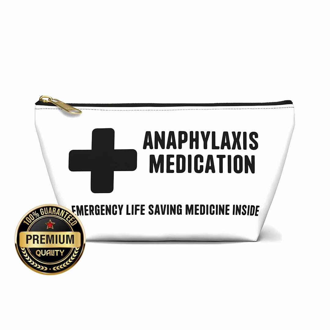 Anaphylaxis Emergency Kit Bag, Allergy Medication Pouch, Epipen ...