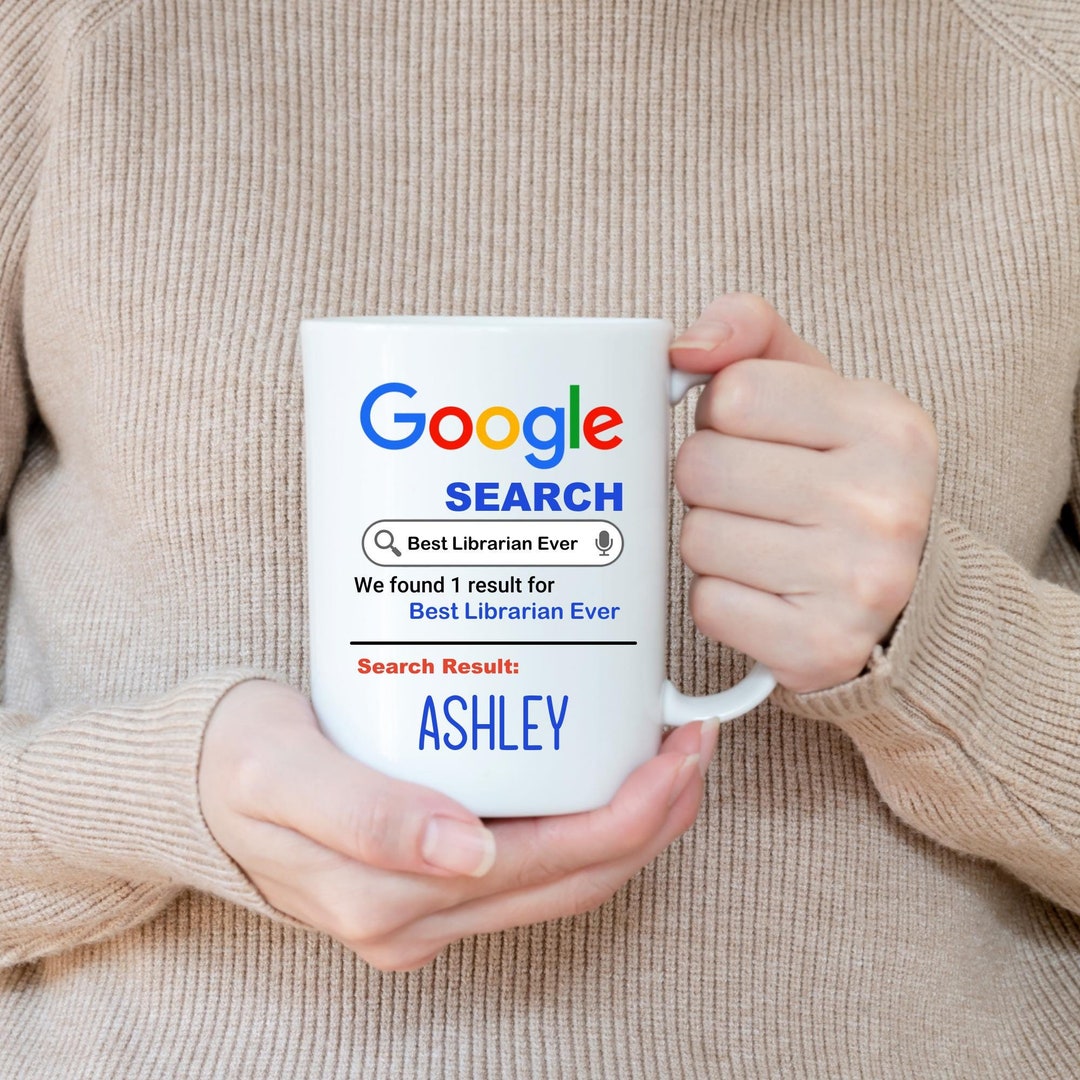Best Librarian Ever Mug - Funny Librarian Gift - Custom Librarian ...