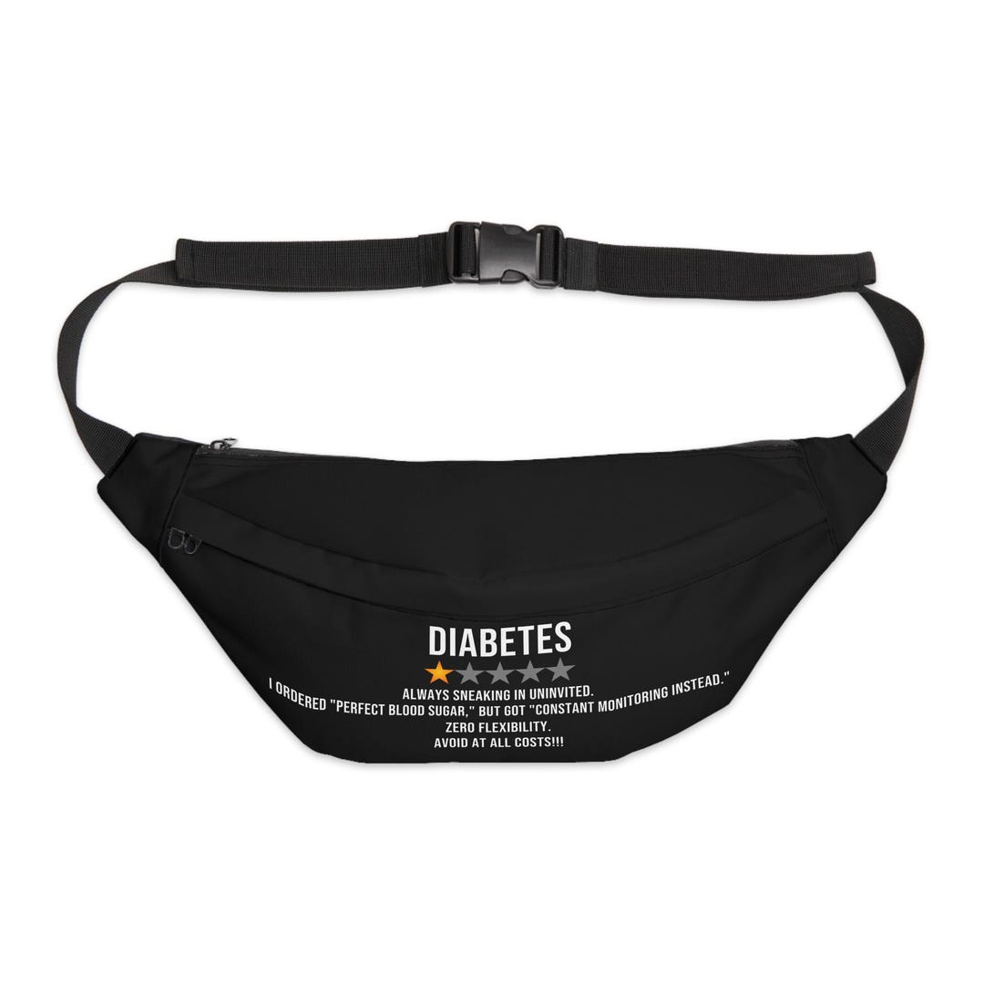 Diabetes Emergency Fanny Pack, Insulin Travel Case, Medical Alert Bag ...