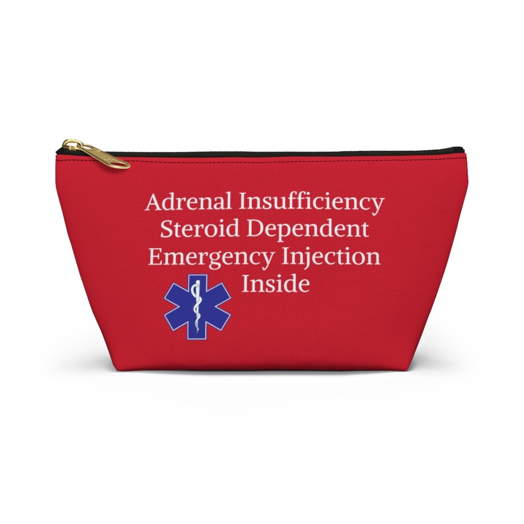 Adrenal Insufficiency Kit, Emergency Steroid Bag, Addison's Disease ...