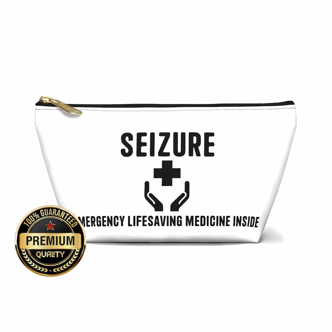 Seizure Emergency Kit Pouch, Medical Travel Bag for Epilepsy, Seizure ...