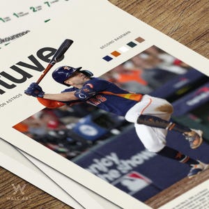 José Altuve Poster – Baseball Poster Art, MLB Poster, Altuve Wall Art ...