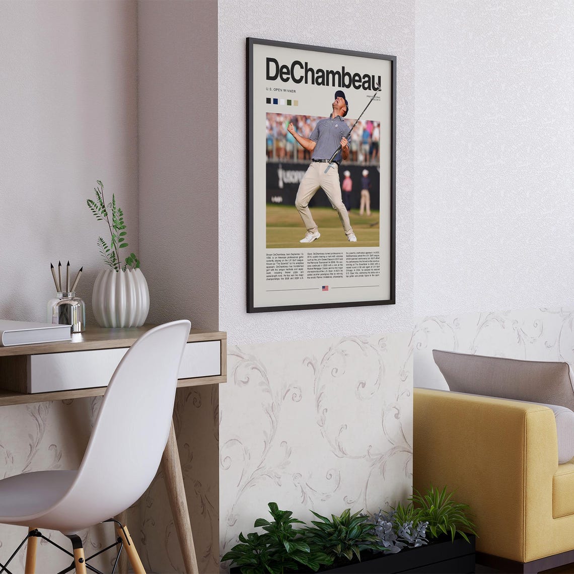 Bryson Dechambeau Poster – Golf Wall Art Digital Download, High ...