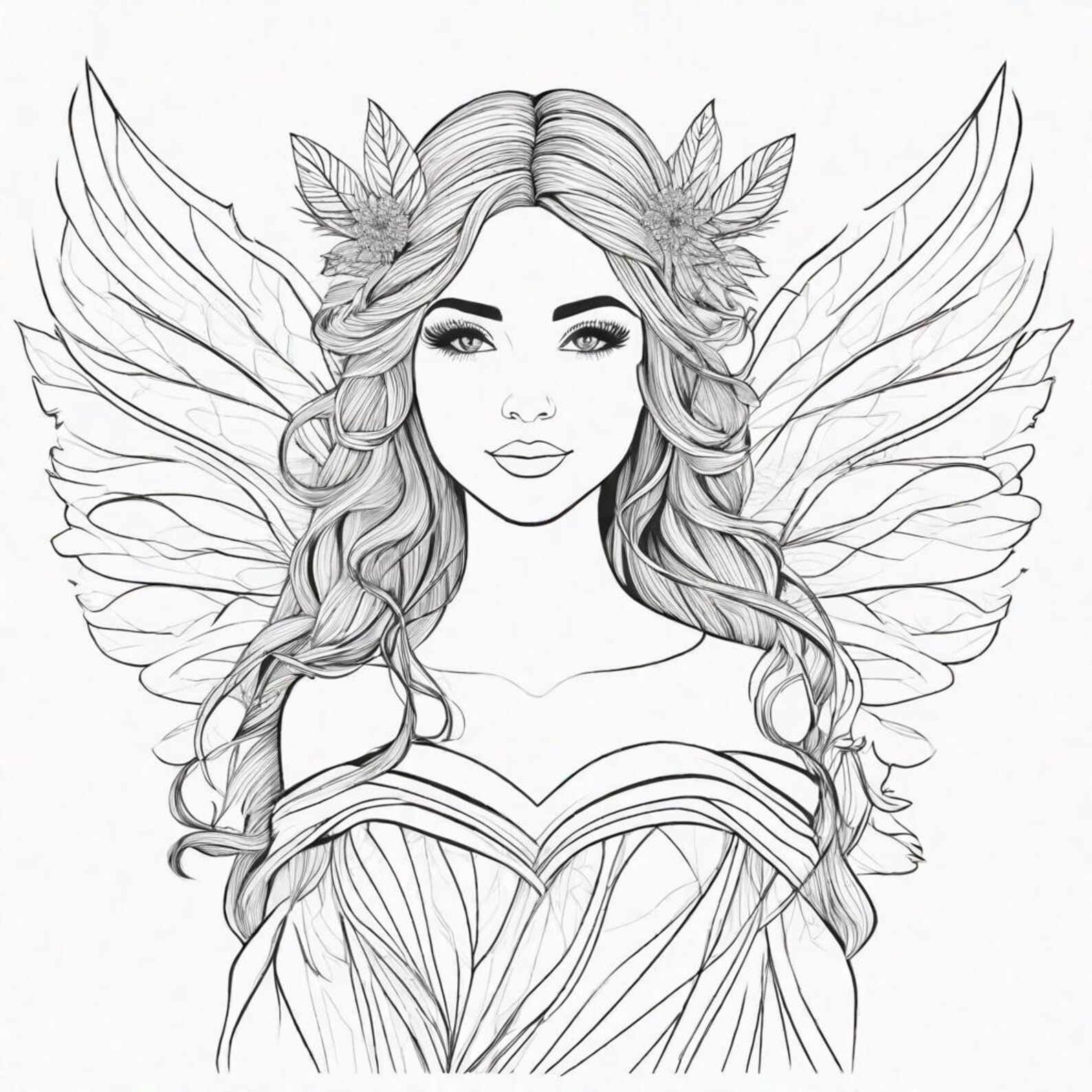 Fairy Set 2, Svg & Png, Digital Files, Clipart, Silhouette, Instant Download - Etsy