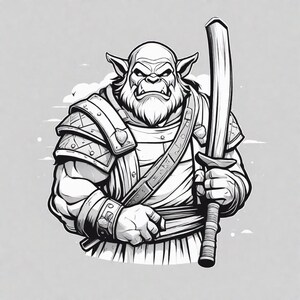 Ogre Set 2, Svg & Png, Digital Files, Clipart, Instant Download - Etsy