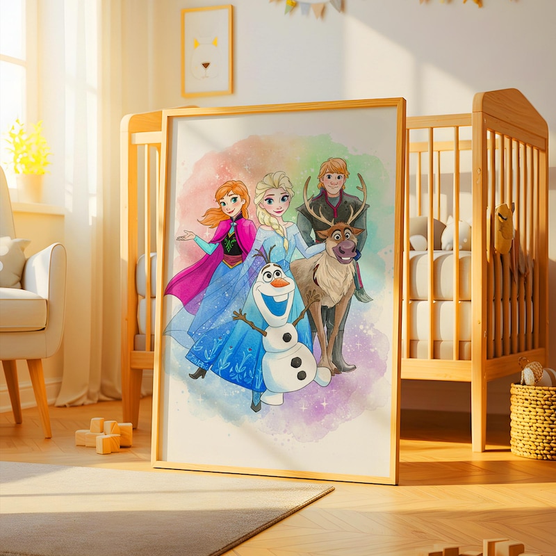Frozen Poster - Etsy