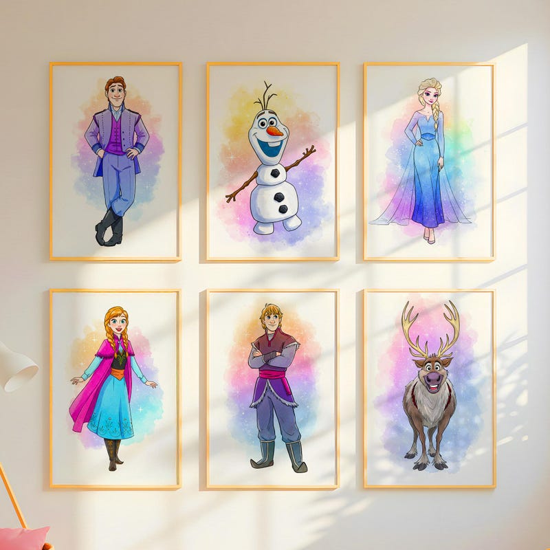 Frozen Poster - Etsy