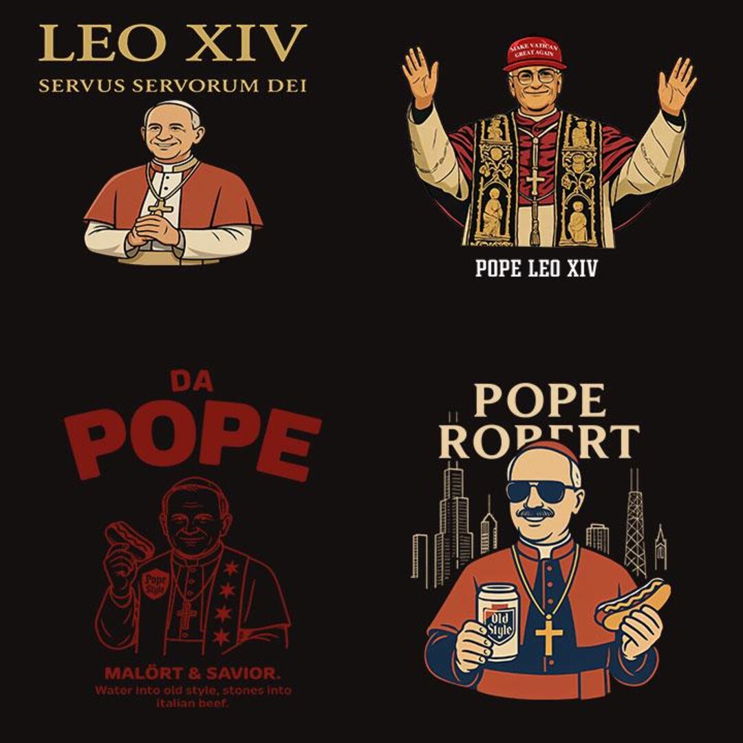 New Pope Leo XIV May 8th 2025 Robert Francis Prevost Png - Etsy