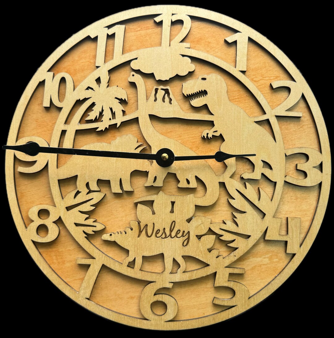 Laser-cut Clocks - Etsy