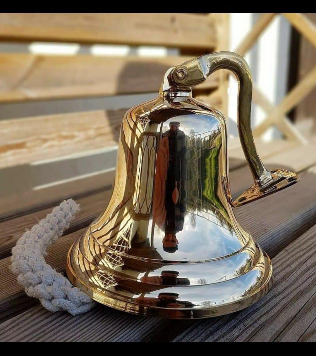 Large Brass Last Call Bell, Bartender Tip Jar, Pub Decor - Etsy