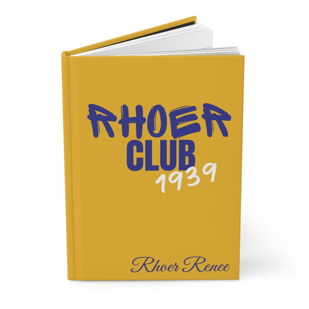 Personalized Rhoer Club Journal | Rhoer - Etsy