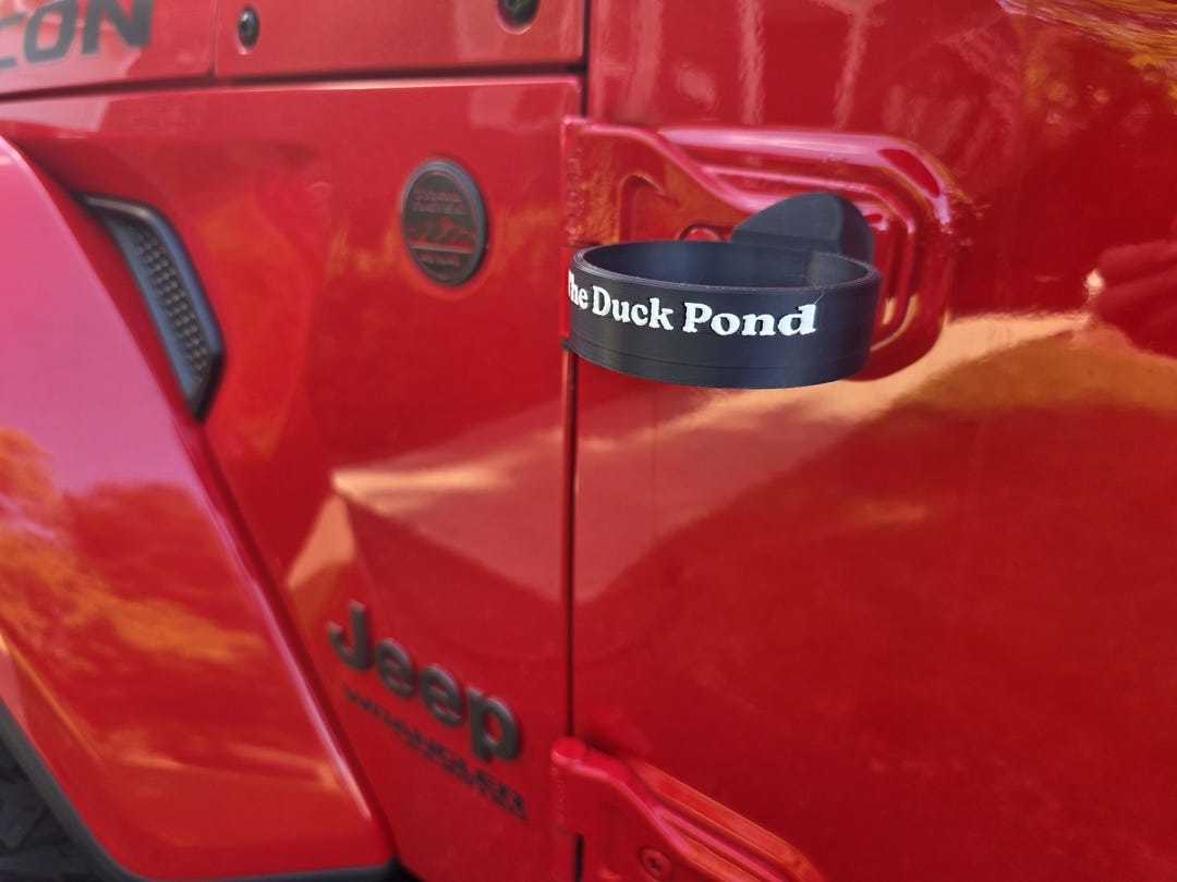 The Duck Pond MAGNET VERSION Jeep Accessory Collector Ducking Holder ...