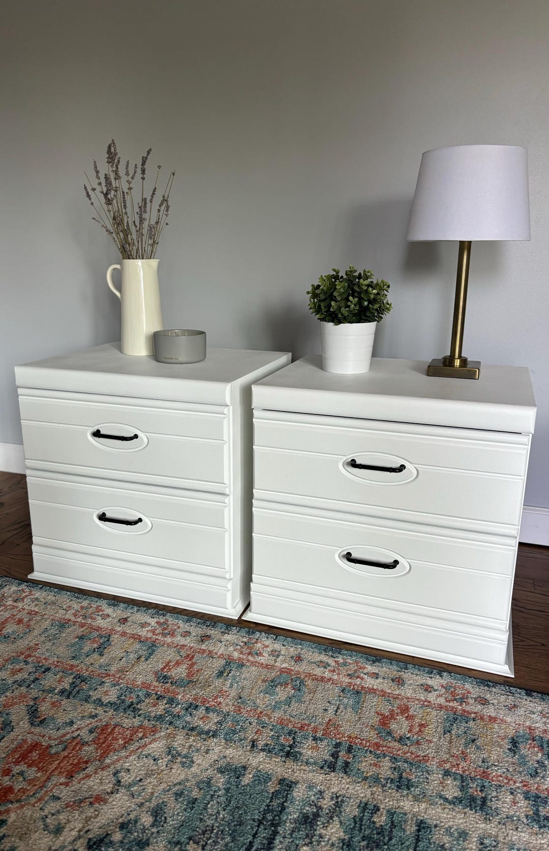 SOLD | Refinished Nightstands - Etsy