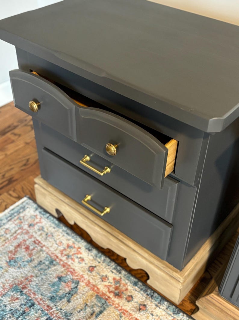 SOLD | Refinished Nightstands - Etsy