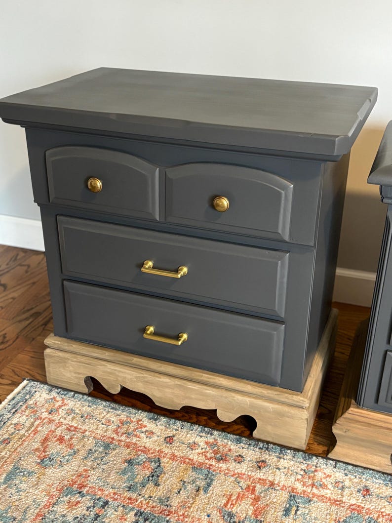 SOLD | Refinished Nightstands - Etsy