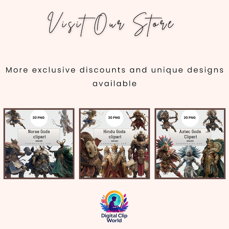 Roman Gods Clipart, Ancient Mythological, Roman Deities PNG for ...