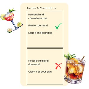 Watercolor Cocktail Clipart | Cocktail PNG Clipart | Cocktail Party ...