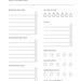 Daily Routine Tracker Printable - Productivity Planner Template for ...