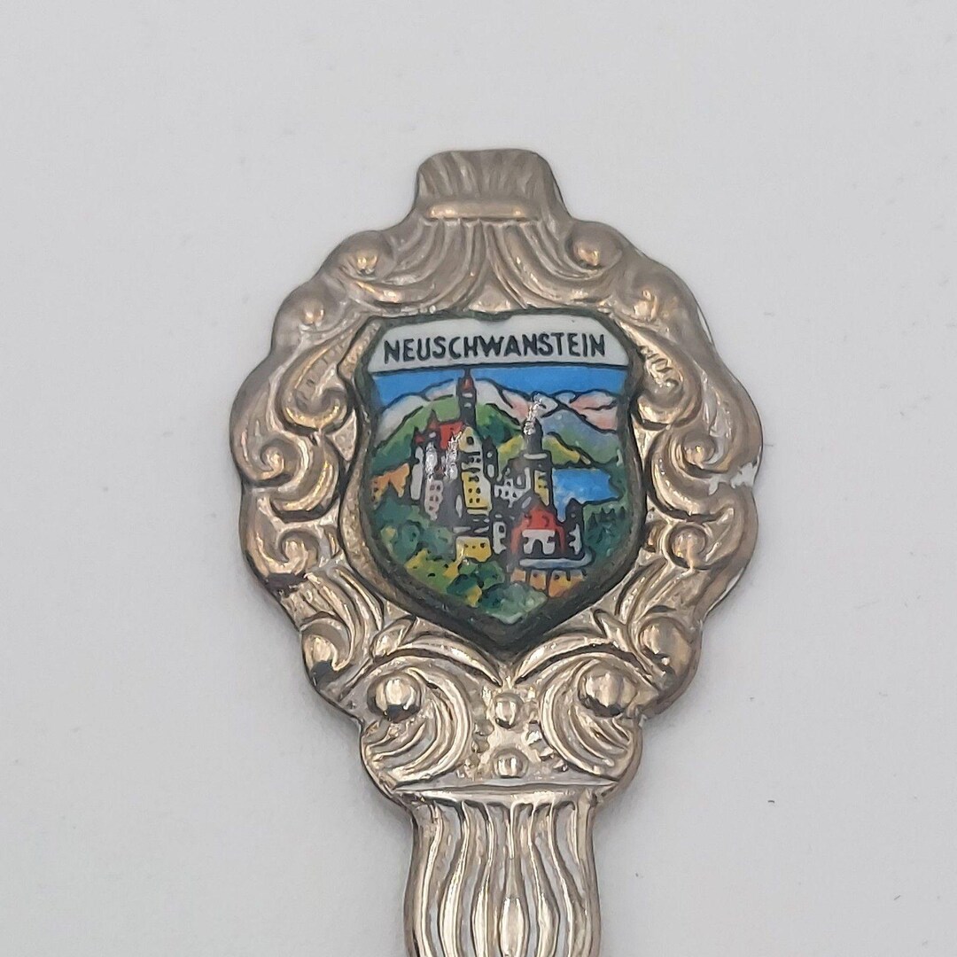 VTG Neuschwanstein Germany Souvenir Spoon - Etsy