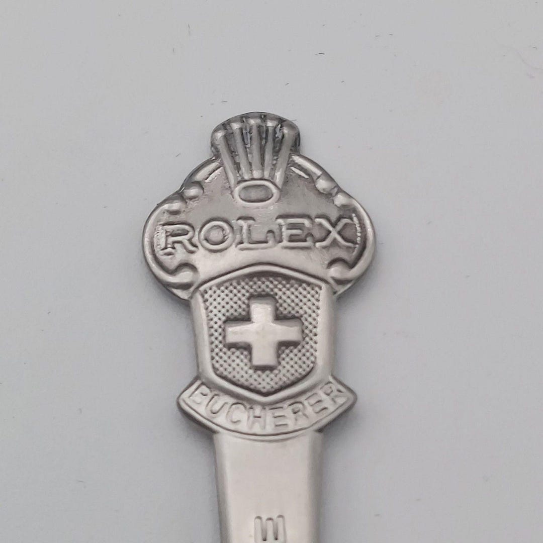Rolex Lucerne Bucherer Switzerland Souvenir Spoon VTG - Etsy