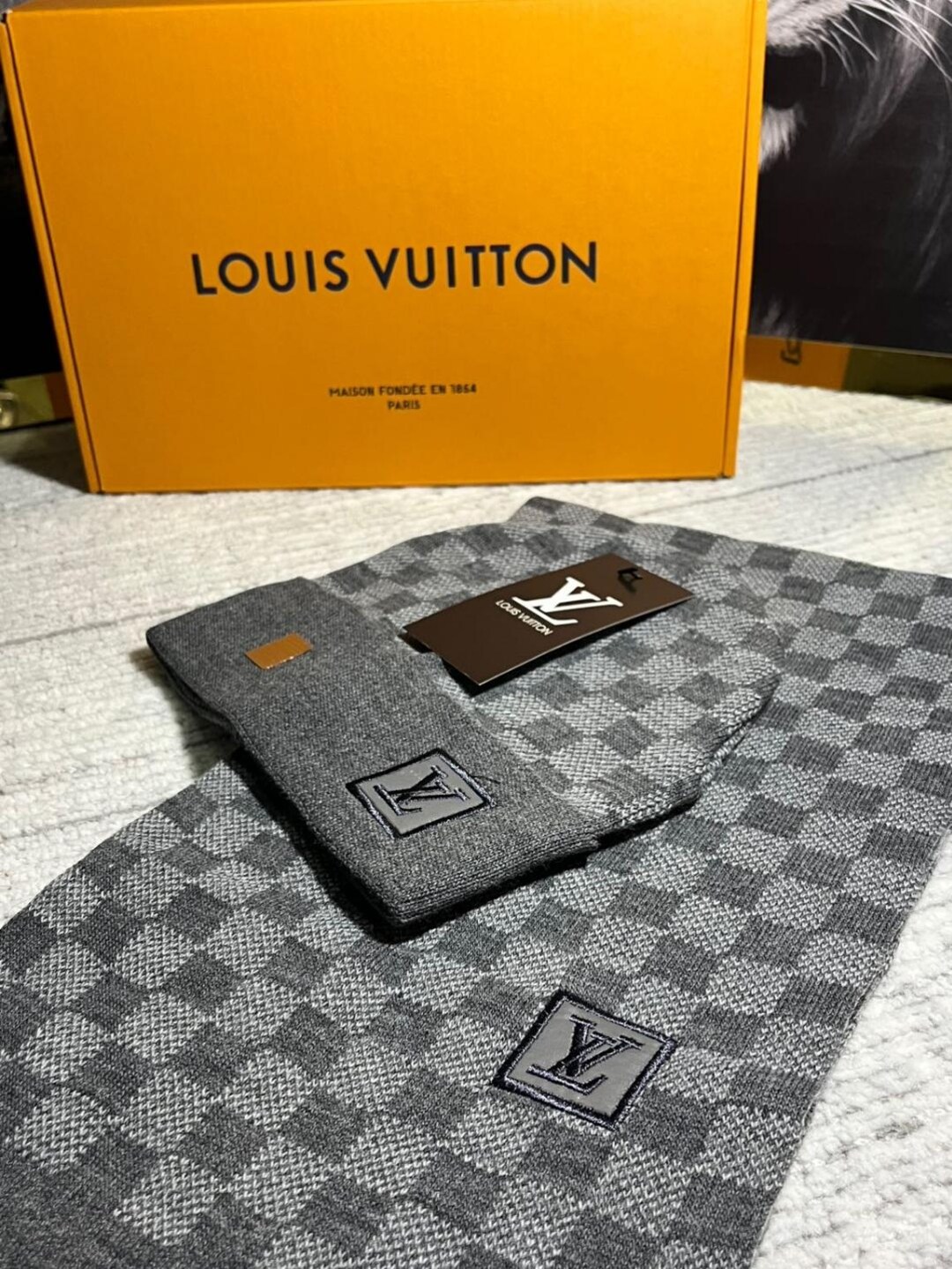 Vintage Louis Vuitton Beret - Etsy