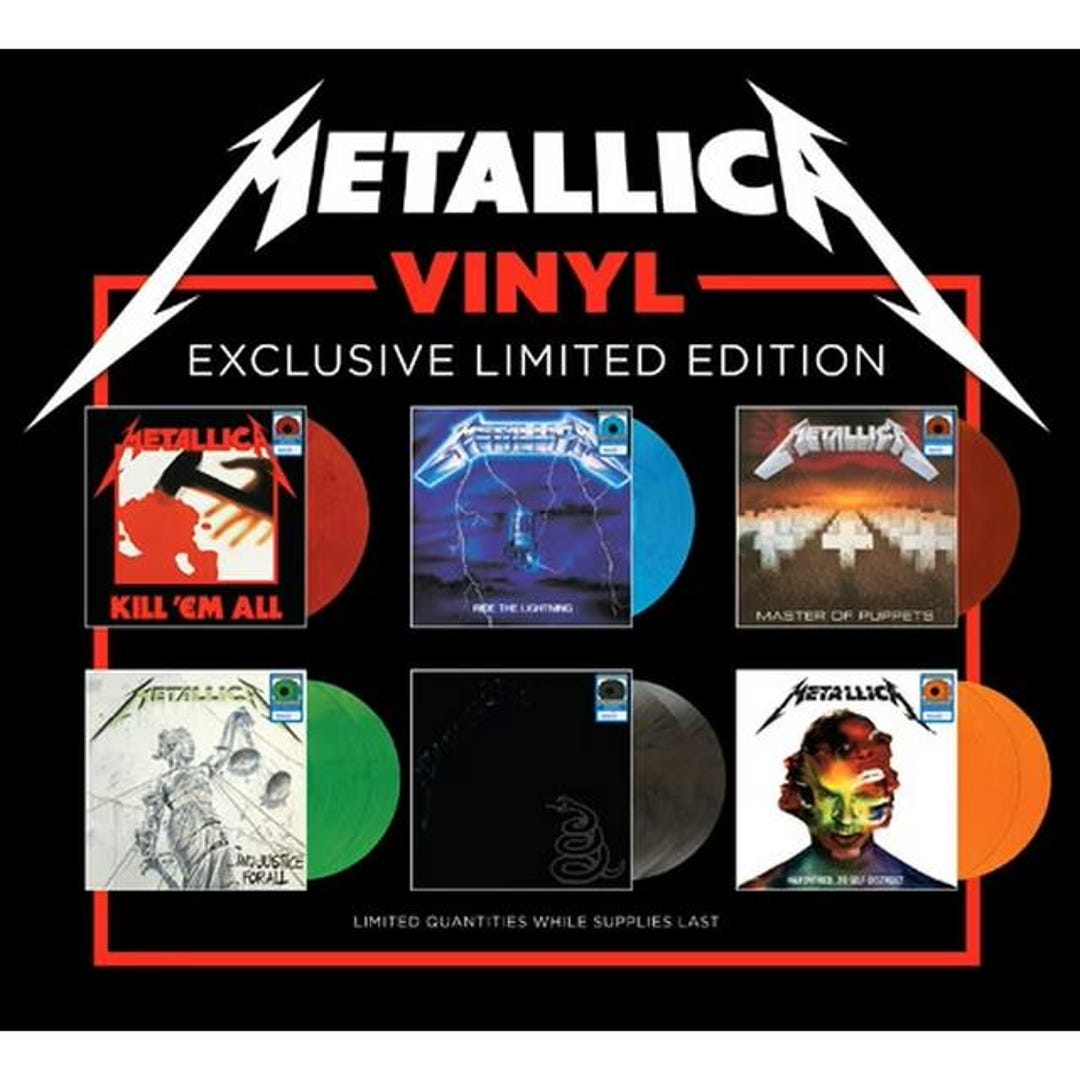 Metallica- Complete Bundle of Their 2020 Releases-usa Exclusive Set ...